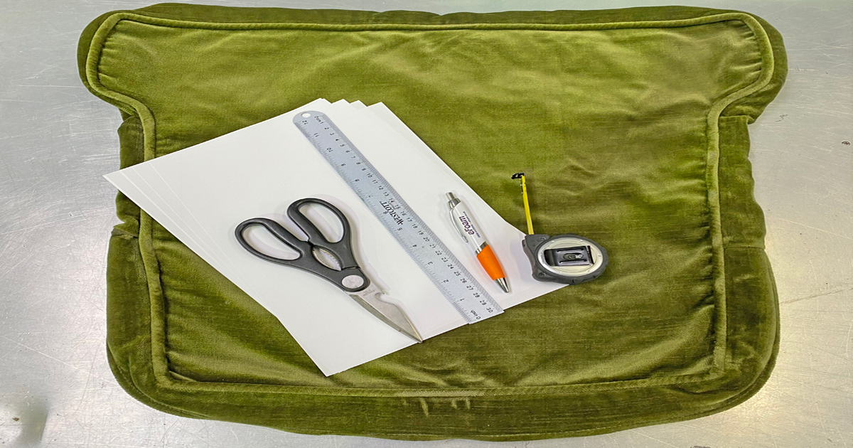 How to make a template for foam